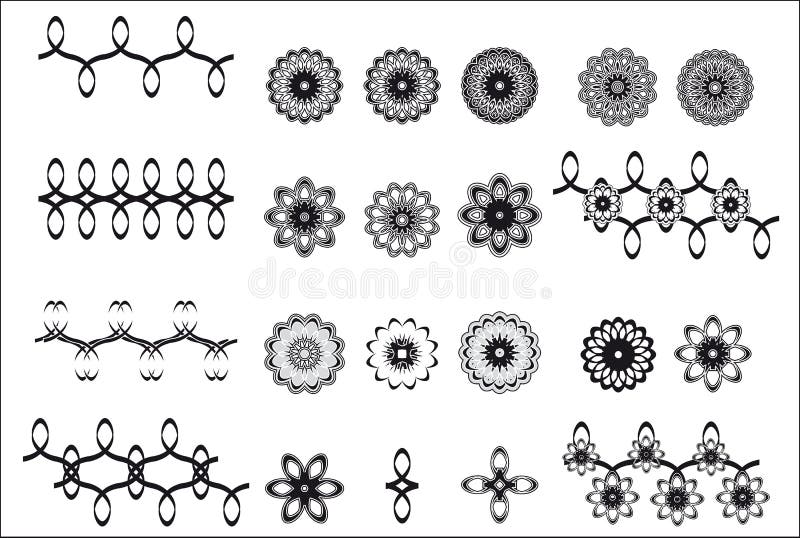 Flower Loops Stock Illustrations – 211 Flower Loops Stock Illustrations ...