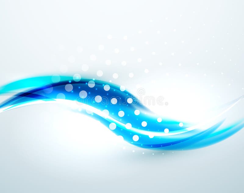 Vector flowing wave stock illustration. Illustration of background ...