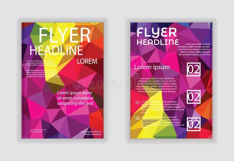 Vector Flyer, Magazine Cover & Poster Template Vector Stock Vector ...