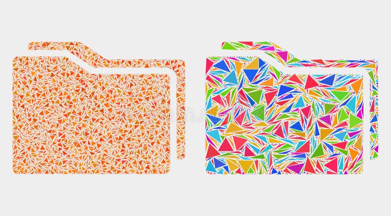 Folders stock vector. Illustration of internet, portfolio - 20625138