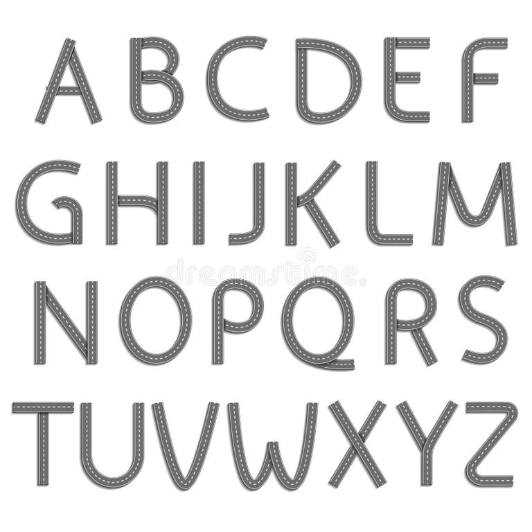 Font Road Stock Illustrations – 42,851 Font Road Stock Illustrations ...