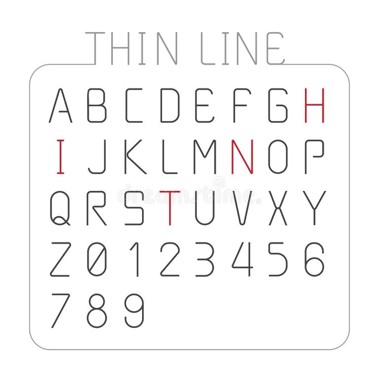 Line Alphabet Stock Illustrations – 450,809 Line Alphabet Stock ...
