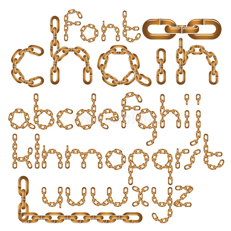 Vector Font, Trendy Typescript Can Be Used in Poster Creation. Lower ...