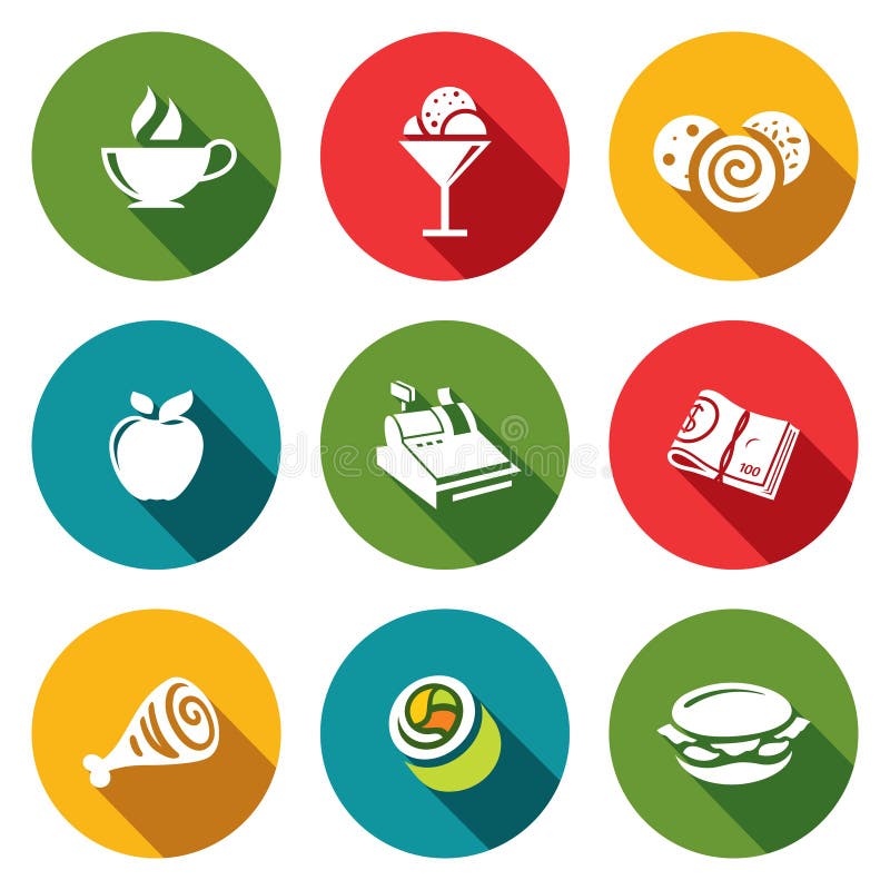 Food Icons Stock Illustrations – 301,528 Food Icons Stock Illustrations ...