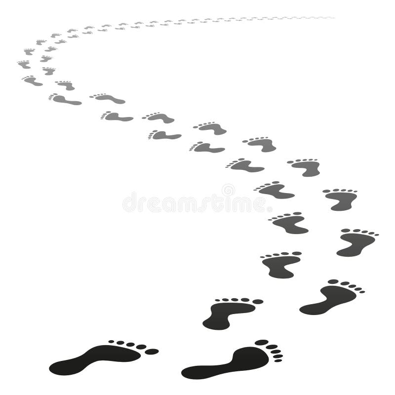 Walking Vector Icons Set on Gray Stock Vector - Illustration of people ...