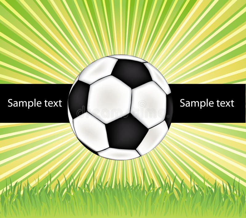 Vector Football Background Picture. Image: 14438308