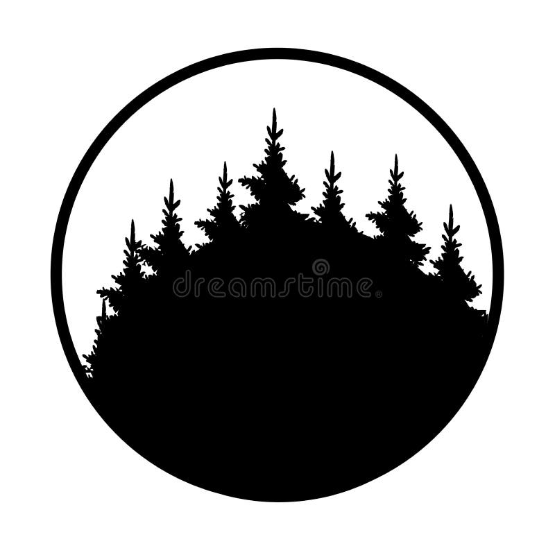 Vector Logo Forest, Nature Logo, Icon. Forest Logo. Stock Vector ...