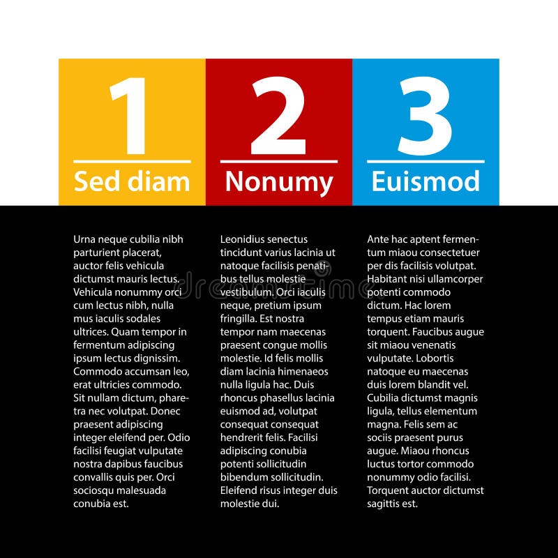 Vector Form for Presentations, Web Design or Printed Media Stock Vector ...