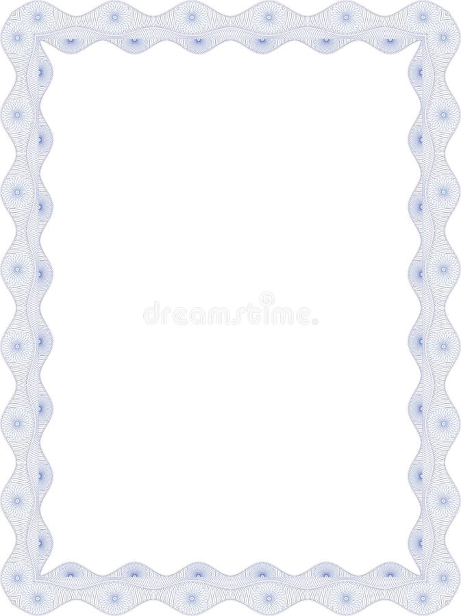 Vector Frame Document Decoration Stock Vector - Illustration of graphic ...