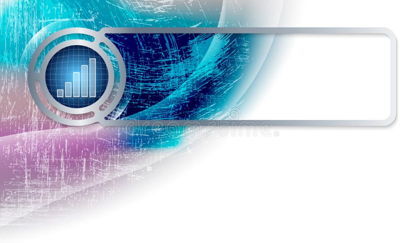 Vector frame with graph stock vector. Illustration of graph - 63026147