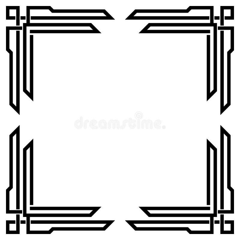 Vector Frame stock vector. Illustration of font, edging - 100664940
