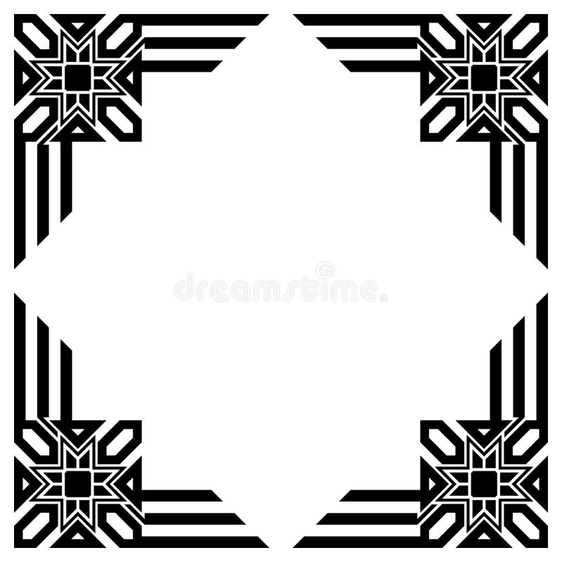 Vector Frame stock vector. Illustration of clipart, symmetry - 100452956