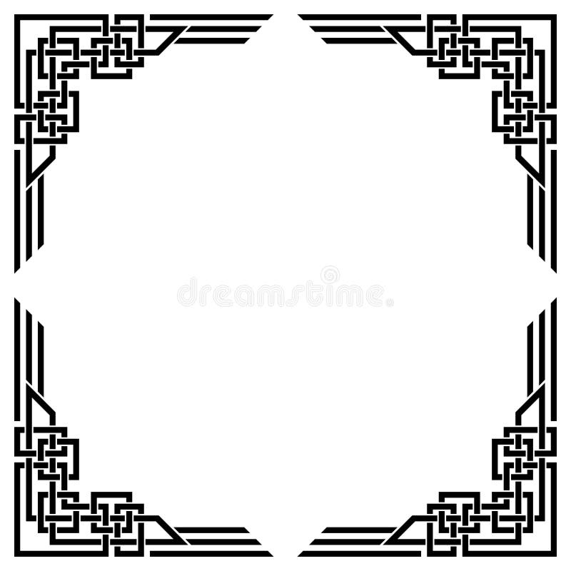 Vector Frame stock vector. Illustration of decoration - 100665631