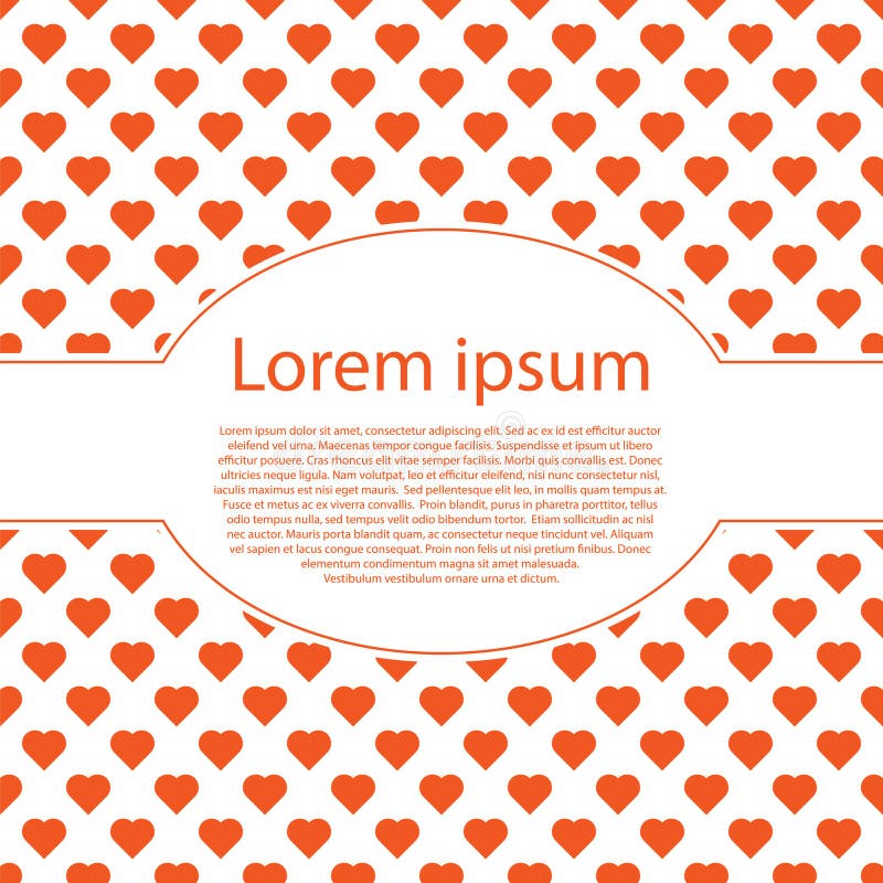 Frame Oval Hearts Illustration Stock Illustrations – 516 Frame Oval ...