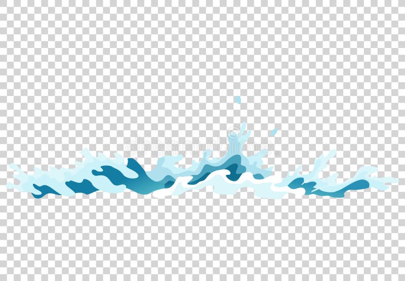Vector Frame Water Splash for Game Animation. Water Explosion Special ...