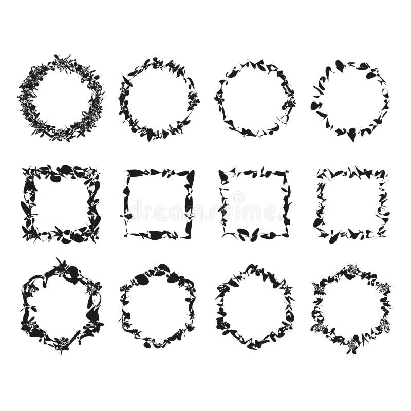 Decorative Square Border Frames Stock Illustrations – 14,947 Decorative Square Border Frames ...