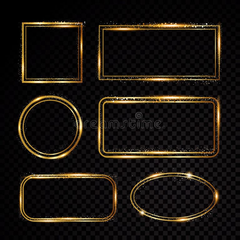 Black Frames Transparent Background Stock Illustrations – 5,267 Black ...