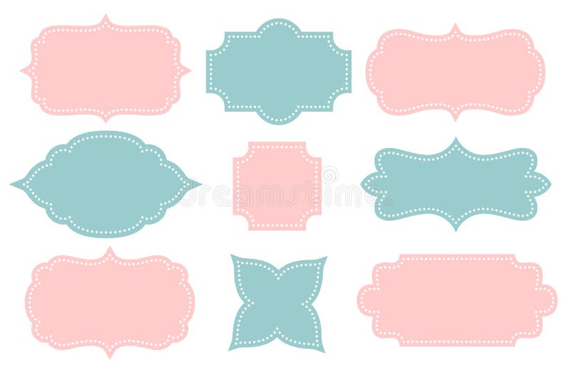Vintage frames stock vector. Illustration of border, decorative - 47770019