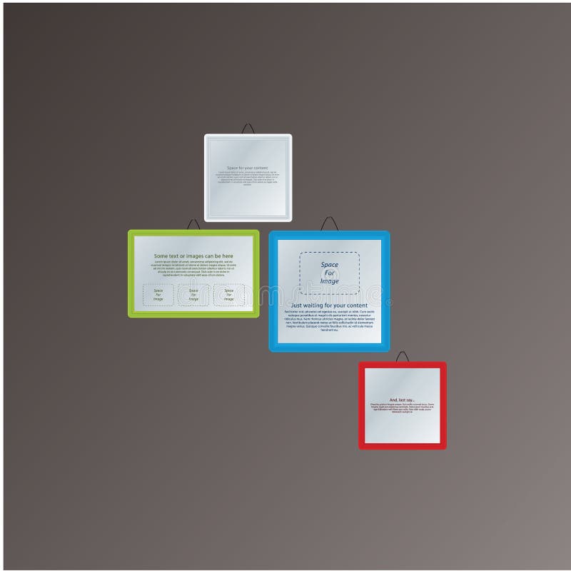 Vector Frames with Space for Your Information. Stock Vector ...
