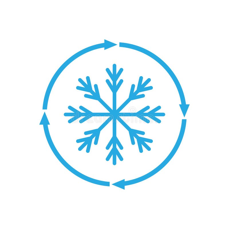Freezing Icon. Trendy Freezing Logo Concept On White Background Stock ...