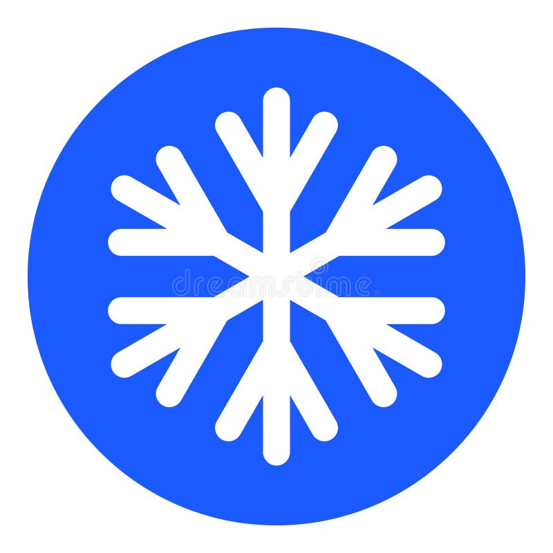 Vector Frost Flat Icon Image Stock Vector - Illustration of vector ...