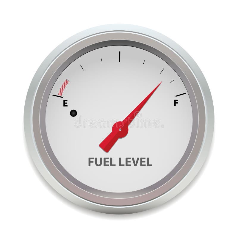 Vector Fuel Level stock vector. Illustration of engine - 17851077