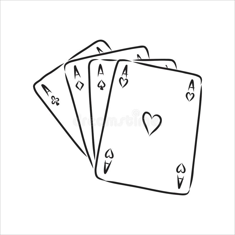 Vector Game Cards. Games of Chance Game Cards Vector Stock Vector ...