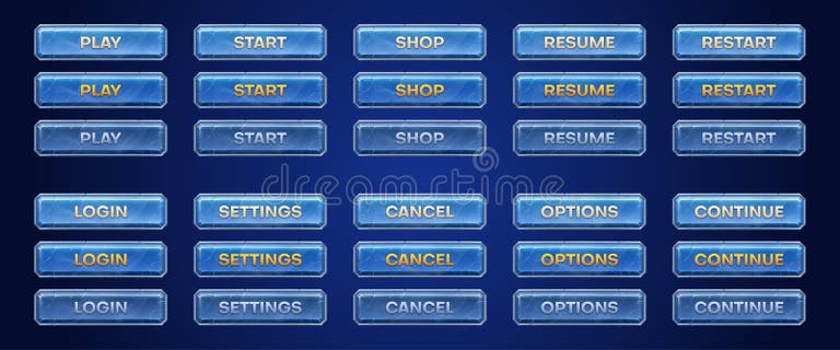 Continue Button Ui Ux Stock Illustrations – 154 Continue Button Ui Ux Stock Illustrations ...