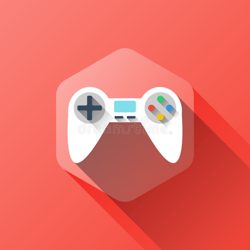 Gamepad Symbol Game Icon Device Play Controller Stock Vector ...