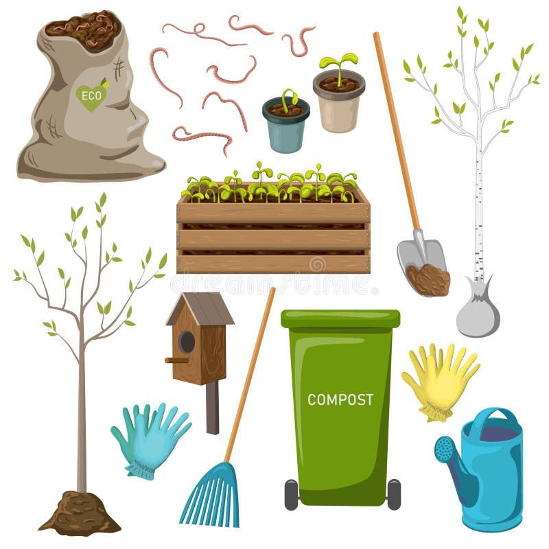 Vermicompost Vector Stock Illustrations – 79 Vermicompost Vector Stock ...