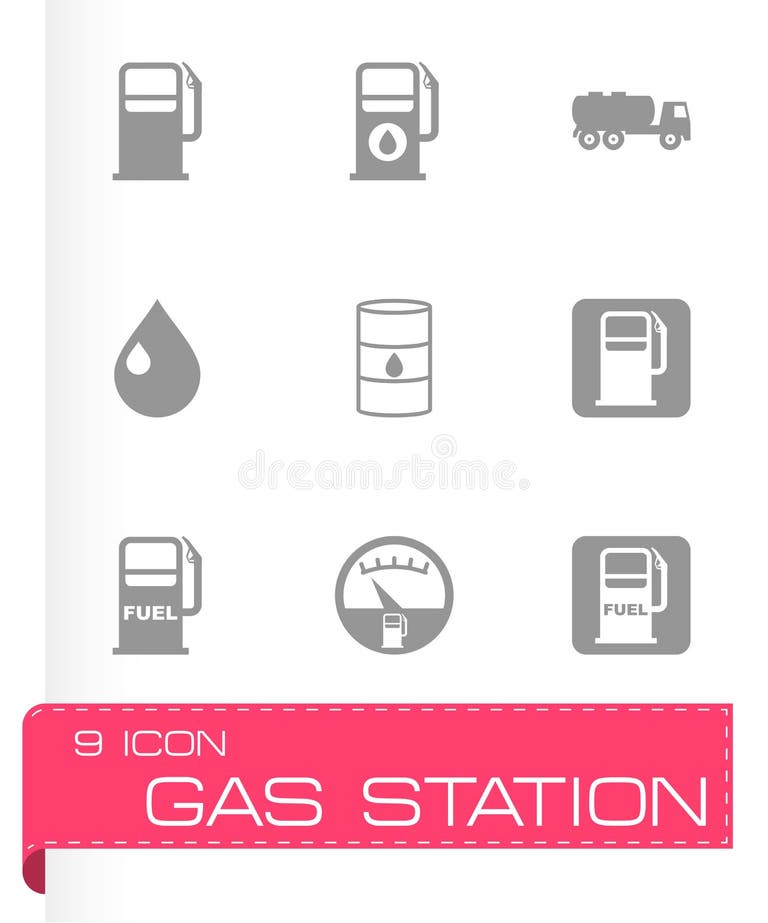 Gas Icon Set Stock Illustrations – 116,465 Gas Icon Set Stock ...