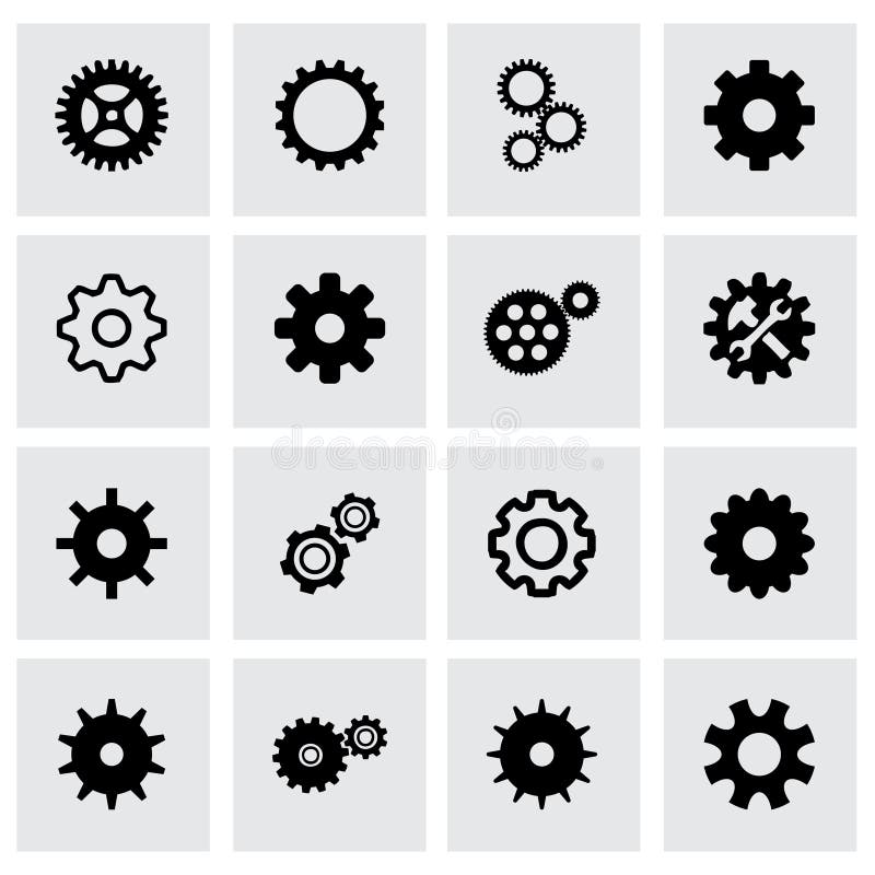 Gear Vector Set Stock Illustrations – 139,367 Gear Vector Set Stock ...