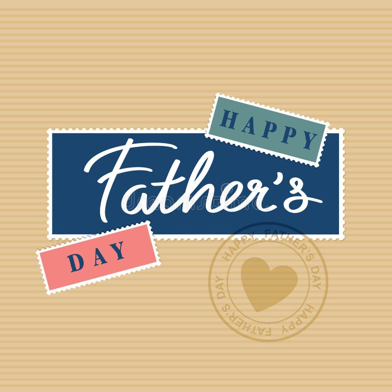 Vector gelukkige vadersdag vector illustratie. Illustration of partij ...