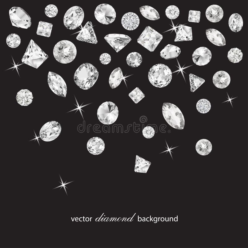 Vector gems background stock vector. Illustration of pattern - 145463074