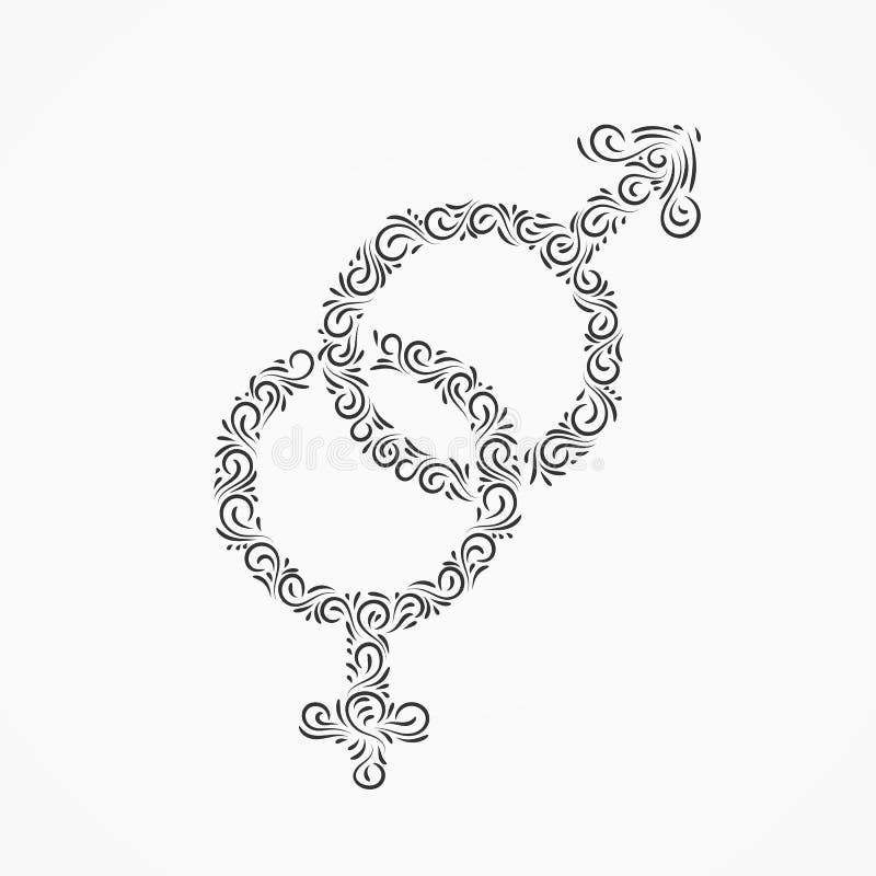 Ornamental Gender Stock Illustrations 222 Ornamental Gender Stock