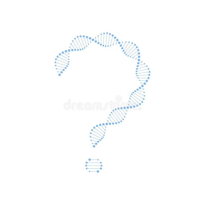 Vector Genetic Abstract Banner Template. Neon Color Glowing ...