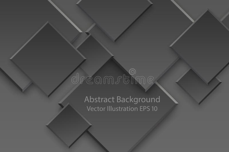 Vector Geometric Abstract Background with Rhombus Shapes, Light Blue ...