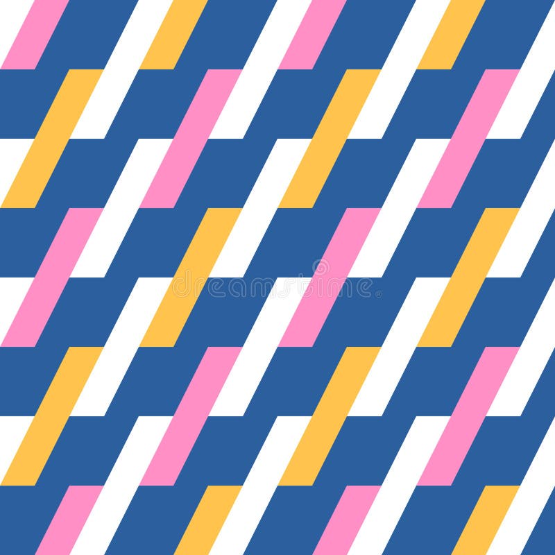 Vector Geometric Abstract Seamless Pattern. Modern Vector Seamless ...