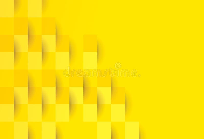 Yellow Geometric Pattern, Abstract Background Template. Stock Vector ...