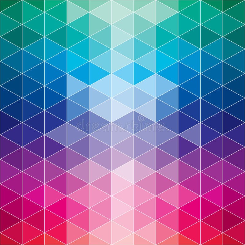 Vector Geometric Background Stock Vector - Illustration of purple, glow ...