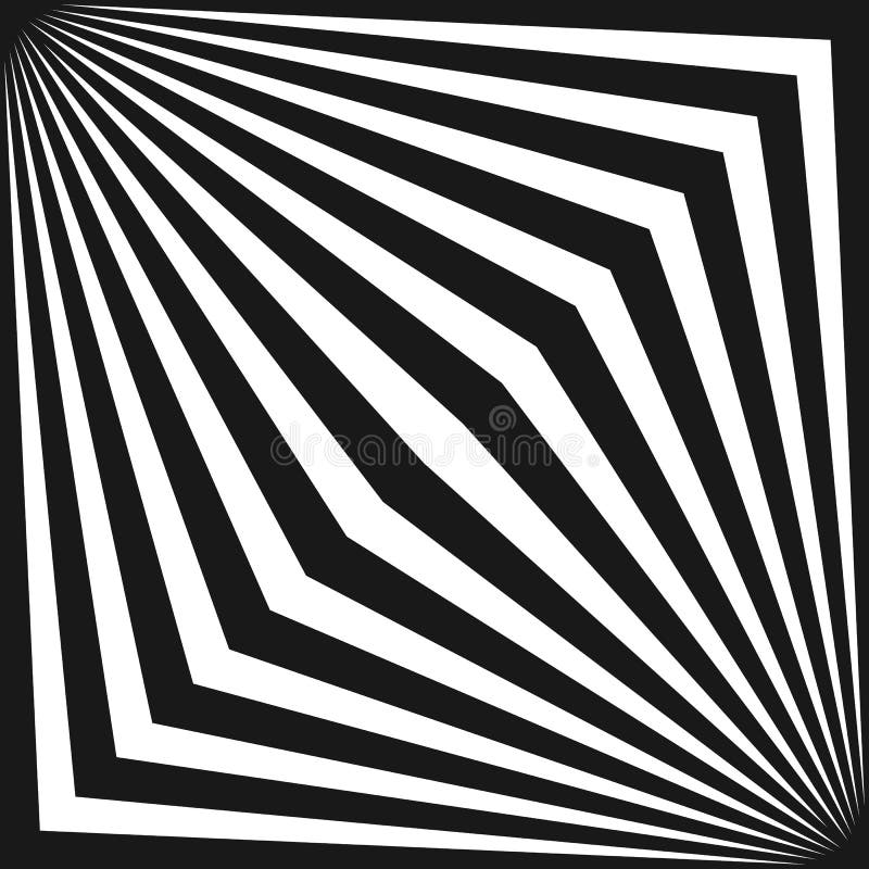 Vector Geometric 3d Pattern with Striped Lines. Pop Art. Stock Vector ...