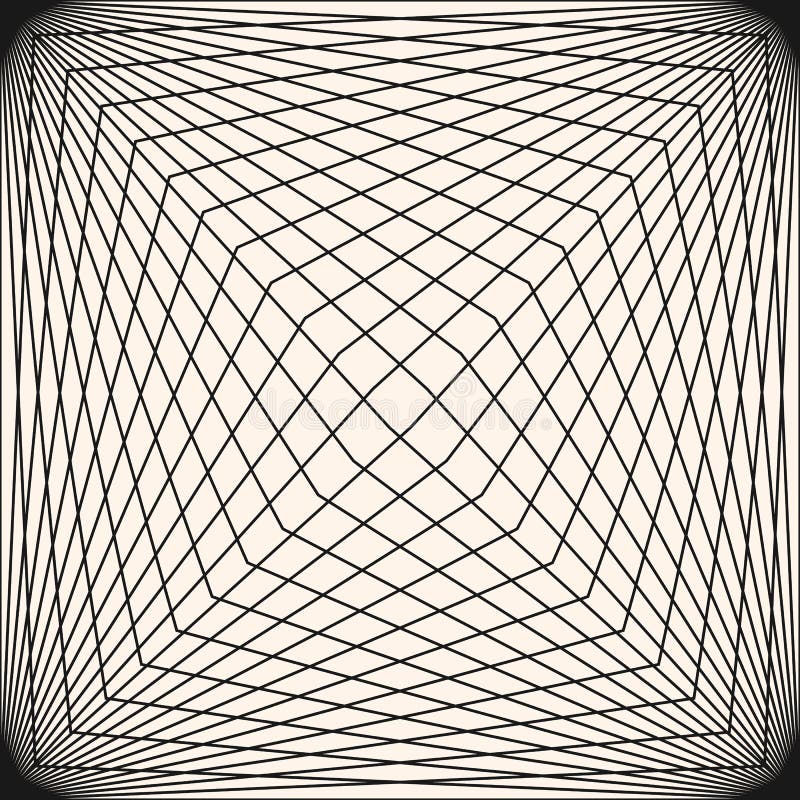 Vector Geometric Line Pattern. Abstract Seamless Texture with Broken ...