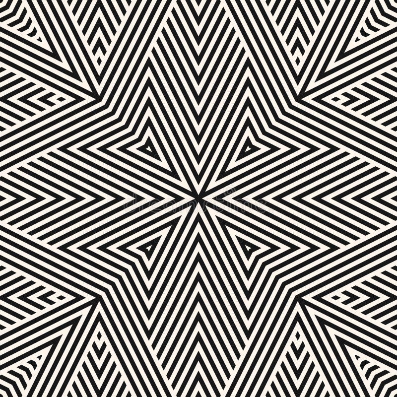 Linear Pattern White Black Triangles Stock Illustrations – 2,107 Linear ...