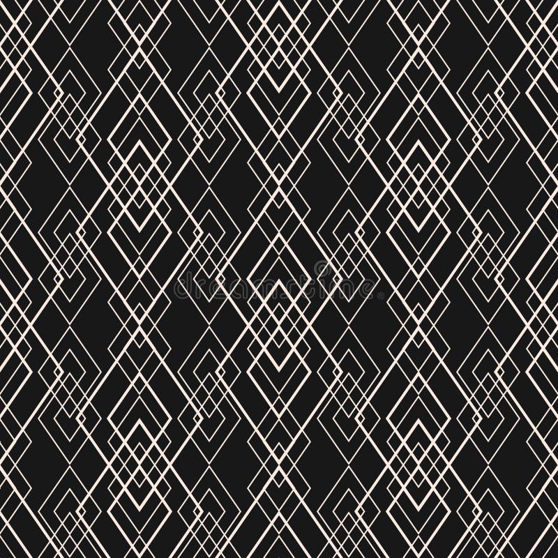 Vector Geometric Lines Pattern. Subtle Geometric Seamless Texture with ...