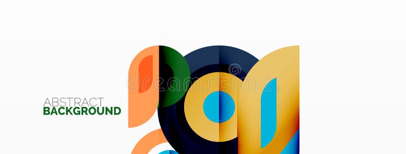 Vector Geometric Minimalist Background Stock Vector - Illustration of ...