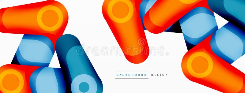 Vector Geometric Minimalist Background Stock Vector - Illustration of ...