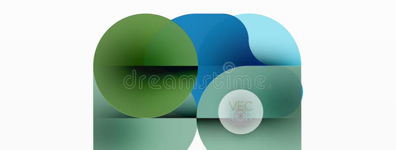 Vector Geometric Modern Tech Abstract Background Stock Vector ...