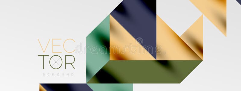 Vector Geometric Modern Tech Abstract Background Stock Vector ...