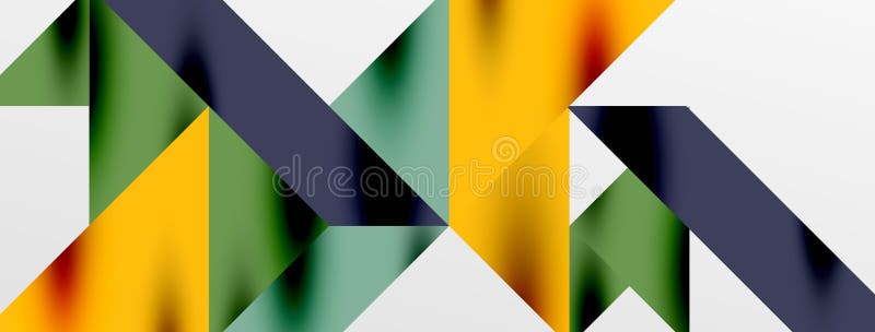 Vector Geometric Modern Tech Abstract Background Stock Illustration ...