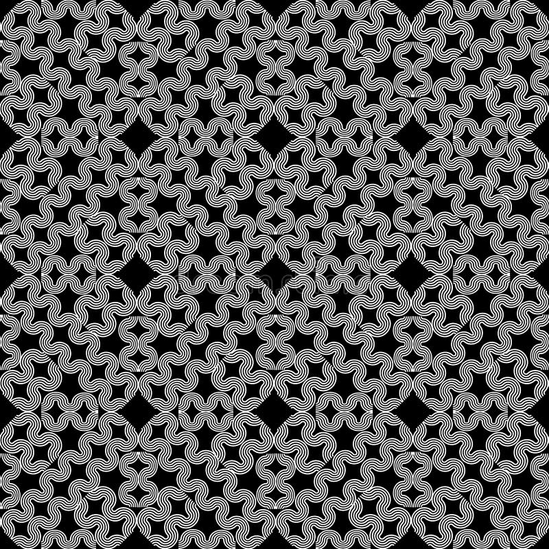 Vector Geometric Pattern. Braided Linear Pattern. Stock Vector ...